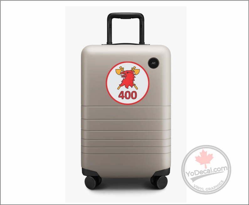 'RCAF 400 Squadron Tomahawk Patch' Premium Vinyl Decal Sticker ...