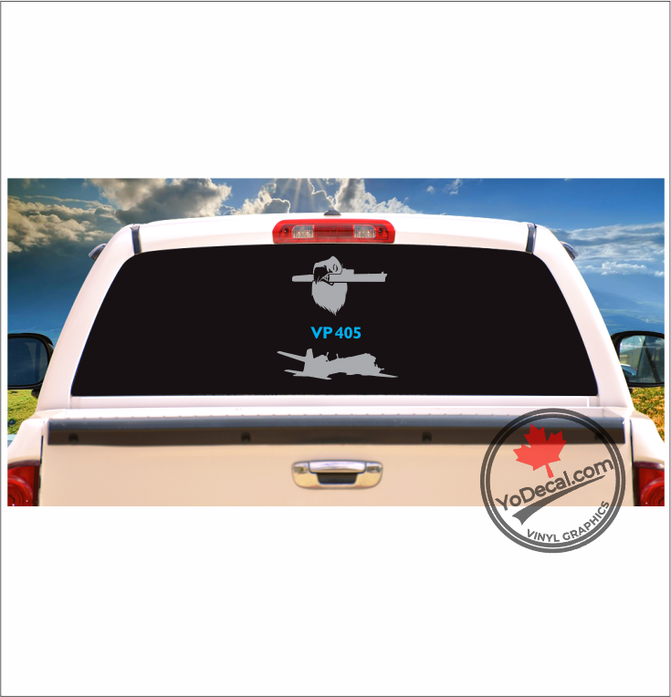 'Eagle & Foxtrot VP 405 Squadron with CP-107 Argus' Vinyl Decal ...