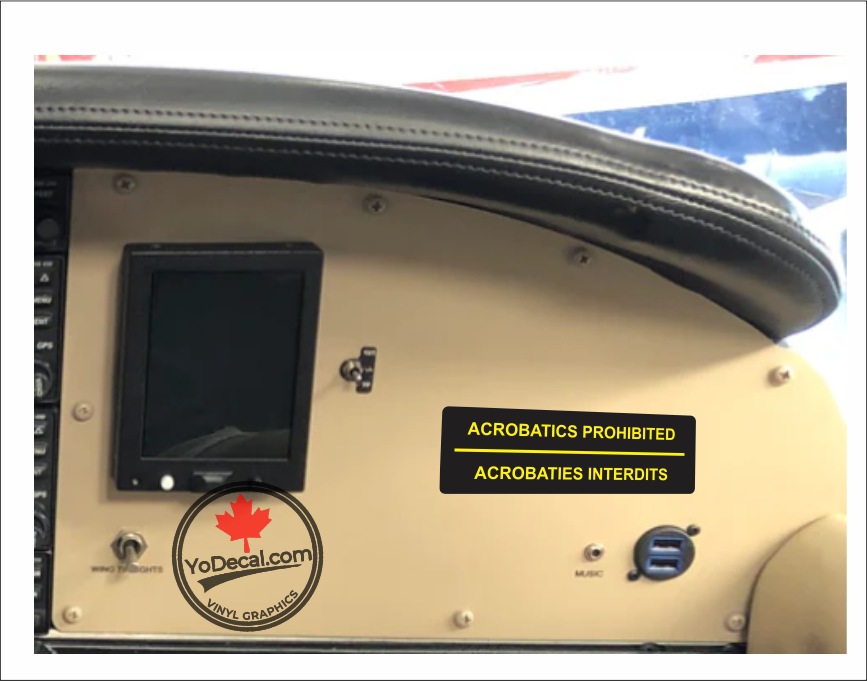 'Acrobatics Prohibited - Acrobaties Interdits' for experimental ...