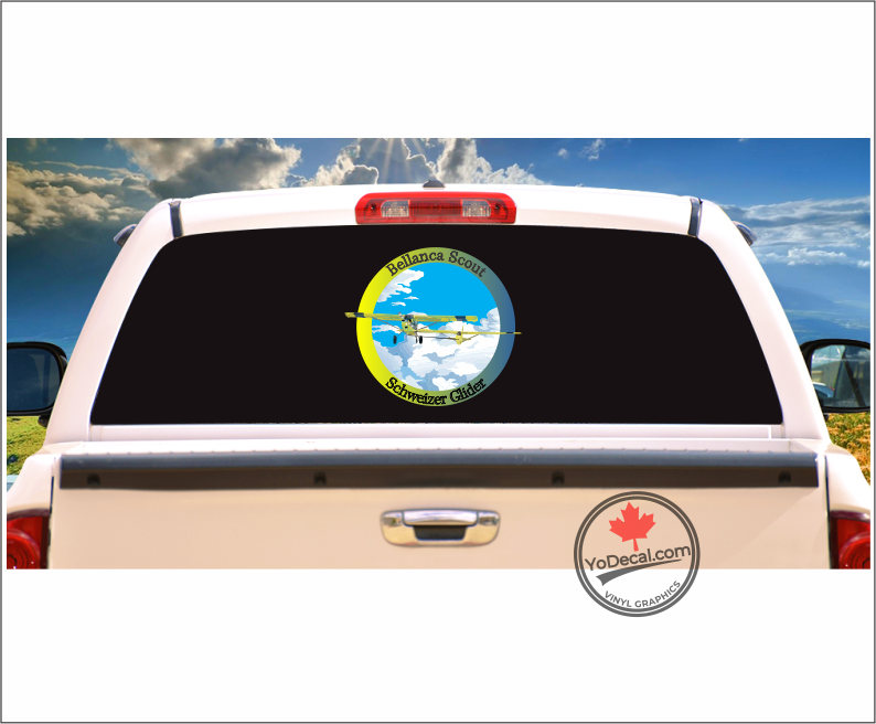 'Air Cadets Schweizer Glider & Bellanca Scout' Vinyl Decal – YoDecal.com