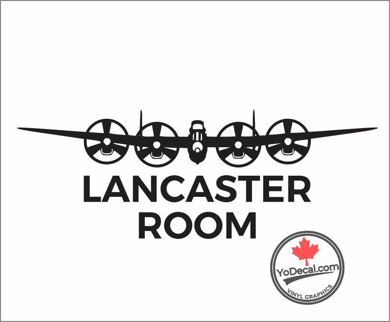 'Lancaster Room' Vinyl Decal – YoDecal.com