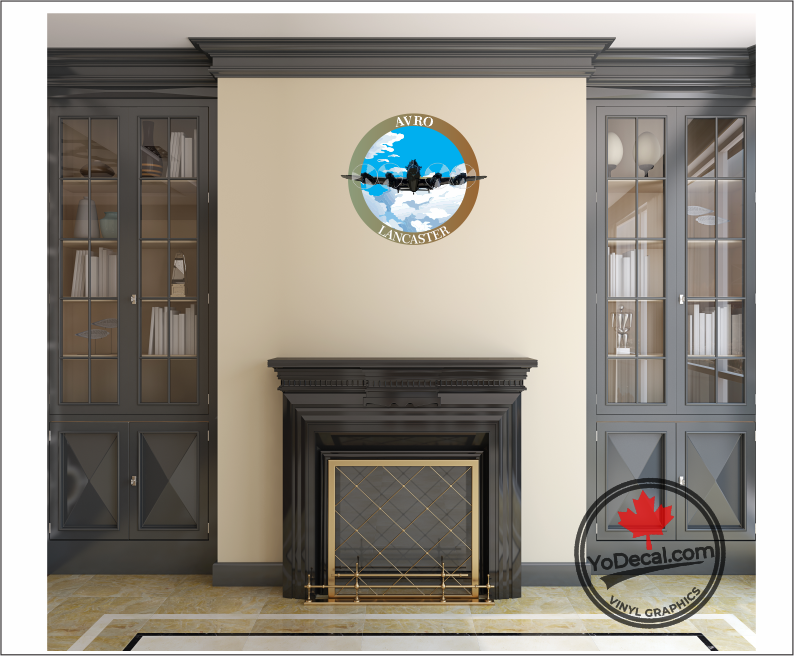 'Avro Lancaster Flying' Premium Vinyl Decal / Sticker – YoDecal.com