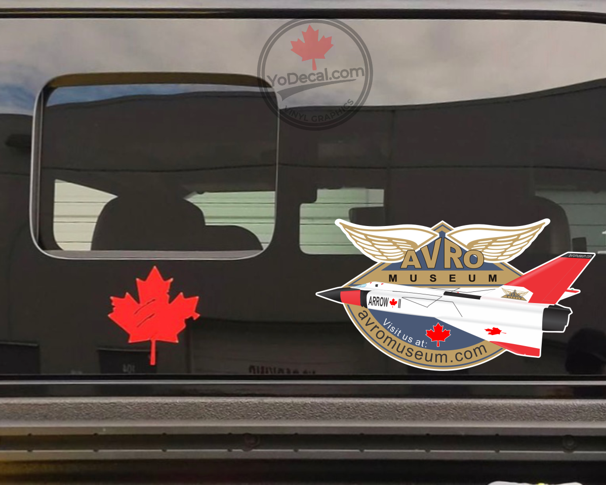 'Avro Museum Arrow II' Vinyl Decal Sticker – YoDecal.com