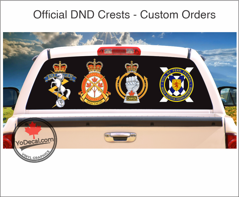 'Custom Order - Official DND Crest' Premium Vinyl Decal / Sticker ...