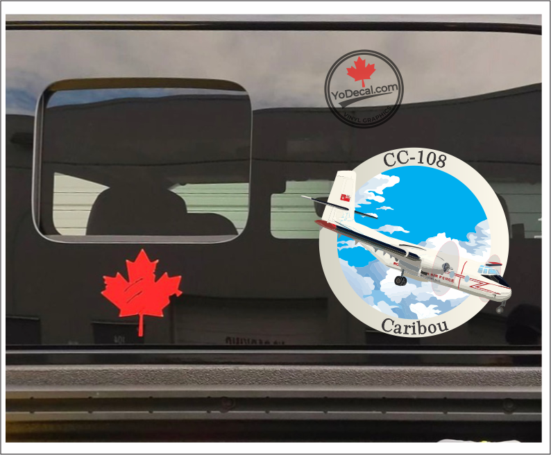 'CC-108 Caribou' Vinyl Decal/Sticker – YoDecal.com