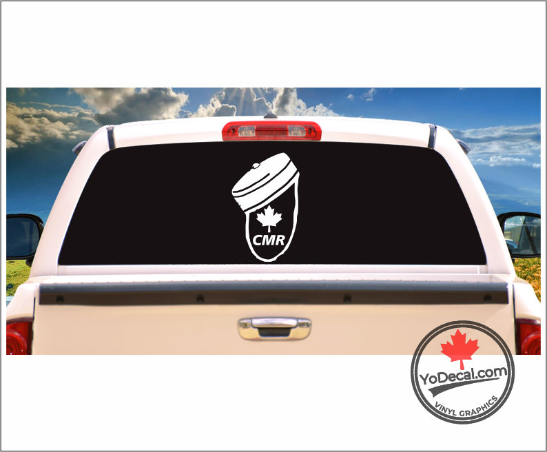 'CMR Pillbox Maple Leaf' Premium Vinyl Decal / Sticker – YoDecal.com
