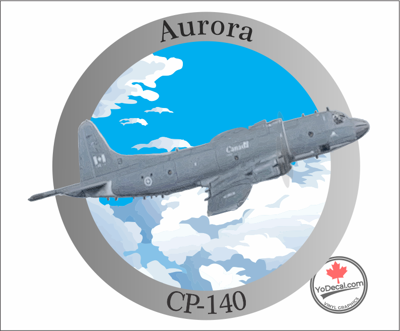 'CP-140 Aurora' Vinyl Decal – YoDecal.com