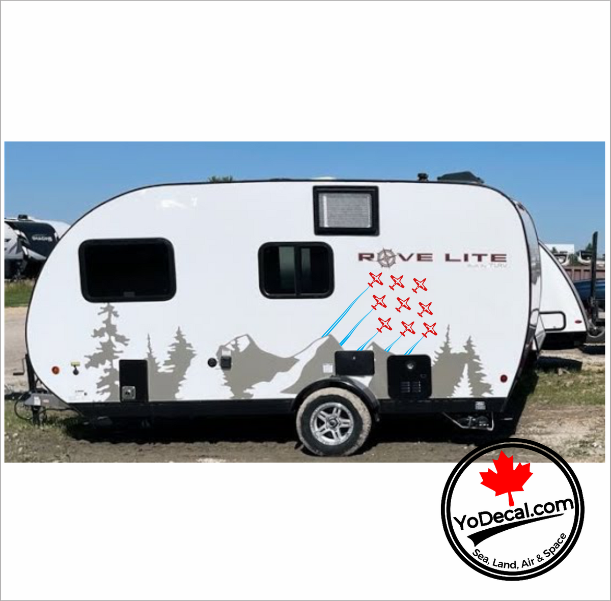 'Snowbirds Big Diamond' Vinyl Decal – YoDecal.com