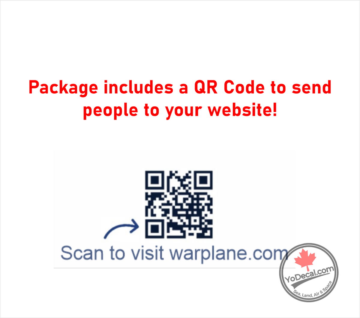 'Canadian Warplane Heritage Museum 8 Pack Roundels' Vinyl Decal/Sticker ...