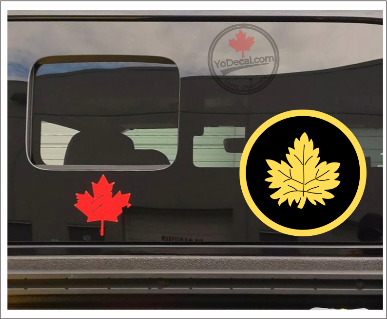 'Canadian Military HQ WWII Full Colour' Premium Vinyl Decal / Sticker ...