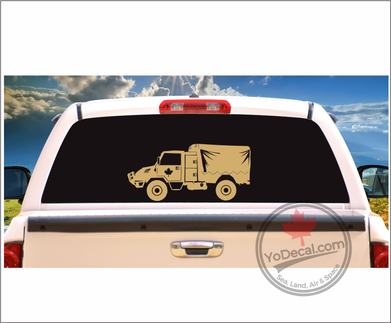 'Canadian Military Pattern (CMP) C8 Truck (PAIR)' Premium Vinyl Decal ...
