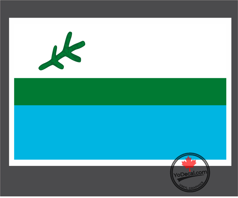 'Labrador Flag' Premium Vinyl Decal – YoDecal.com