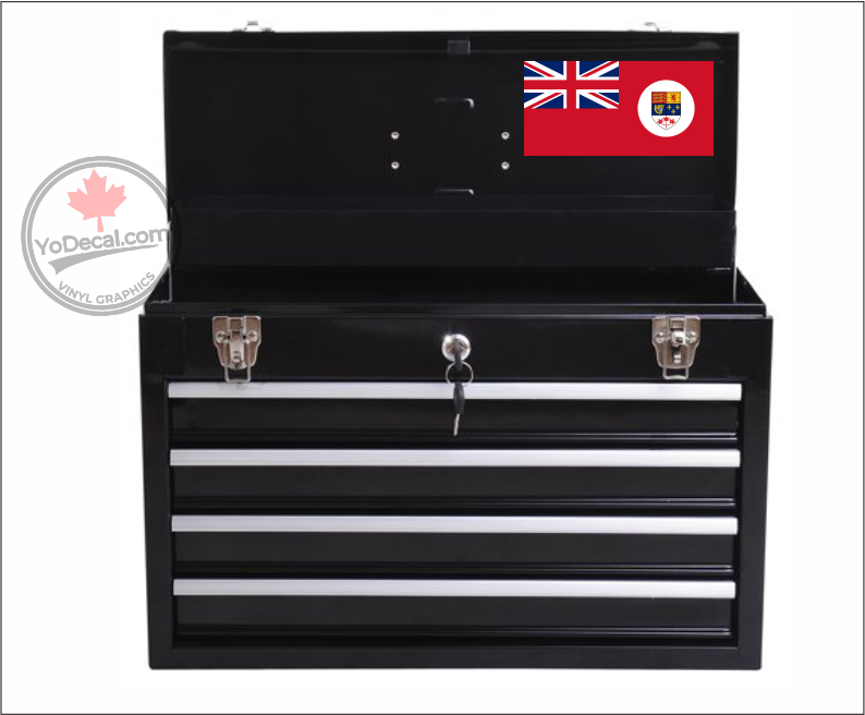 'Canadian Red Ensign 1957-1965 with Disc' Premium Vinyl Decal Sticker ...