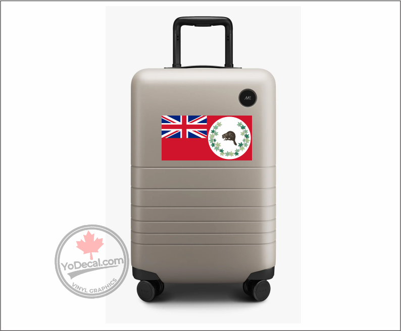 'Canadian Red Ensign 1886 Caribou' Premium Vinyl Decal Sticker ...
