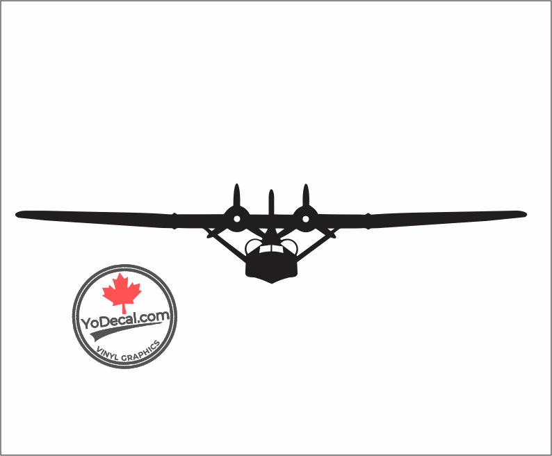 'PBY-5A Consolidated Canso' Vinyl Decal – YoDecal.com