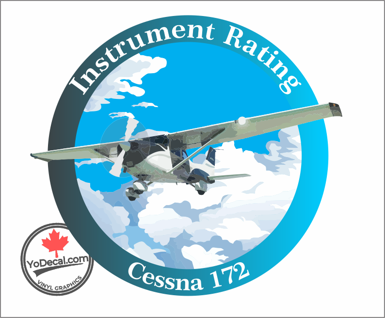 'Customized Aviation Full Colour' Vinyl Decal Sticker – YoDecal.com