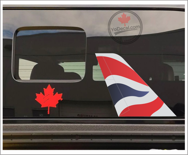 'British Airways Tail Art' Premium Vinyl Decal / Sticker – YoDecal.com