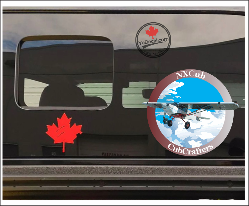 'CubCrafters NXCub Full Colour' Vinyl Decal Sticker – YoDecal.com