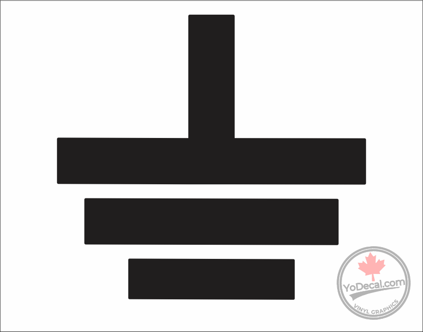 'Ground to Earth Symbol' for aircraft vinyl decal – YoDecal.com