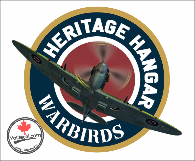 'MSFS 2020 Vintage Warbirds - Heritage Hanger' Vinyl Decal / Sticker ...