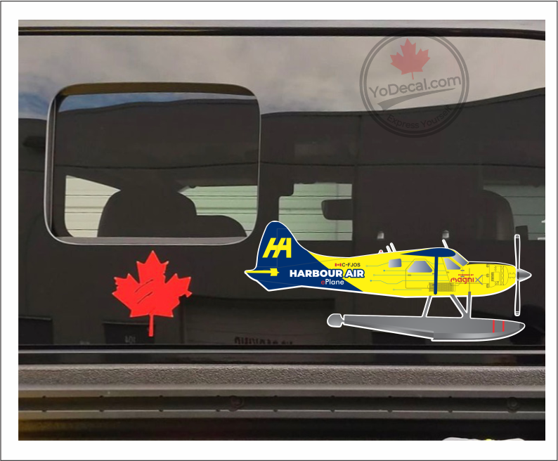 'Harbour Air eBeaver' Premium Vinyl Decal / Sticker – YoDecal.com