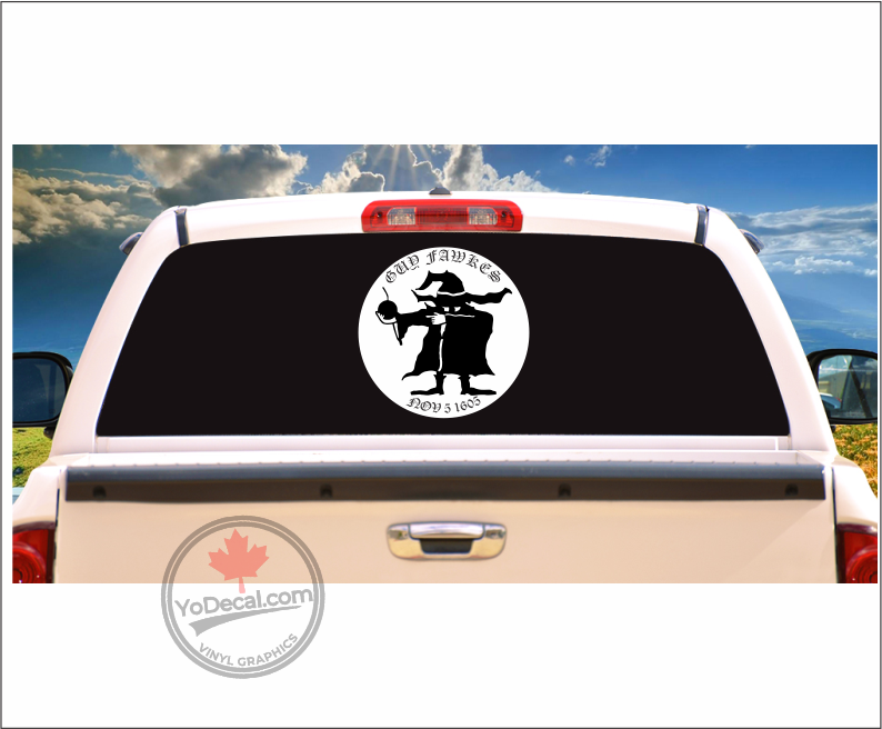 'IED-EOD Tech Guy Fawkes' Premium Vinyl Decal / Sticker – YoDecal.com