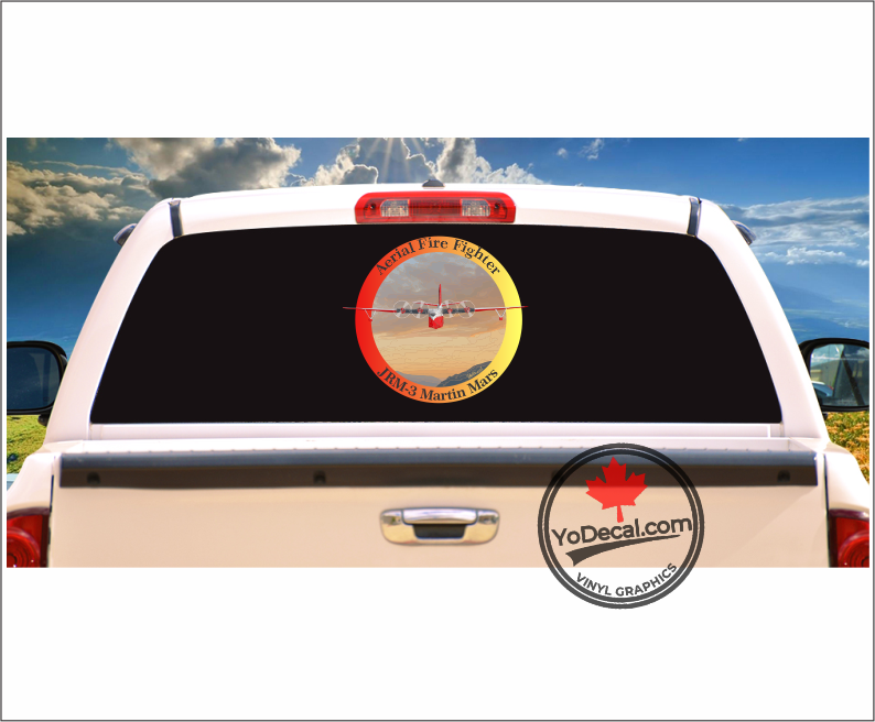 'JRM-3 Martin Mars Water Bomber Full Colour' Vinyl Decal Sticker ...