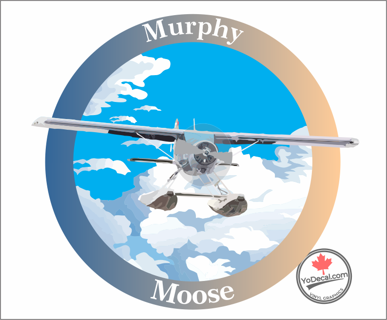 'Murphy Moose "Mini Beaver" Full Colour' Vinyl Decal Sticker – YoDecal.com