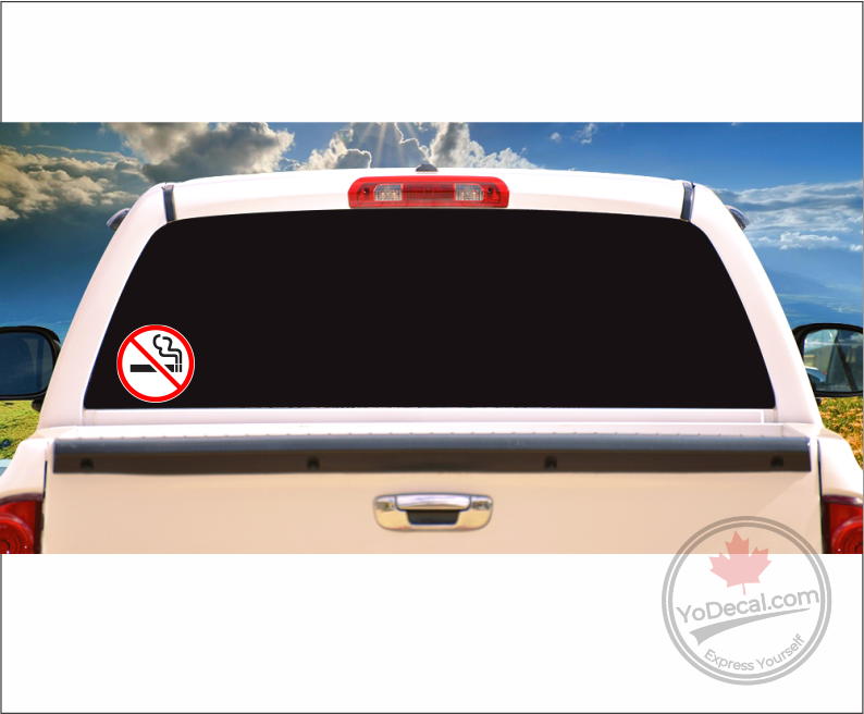 'No Smoking 1' Premium Vinyl Decal / Sticker – YoDecal.com