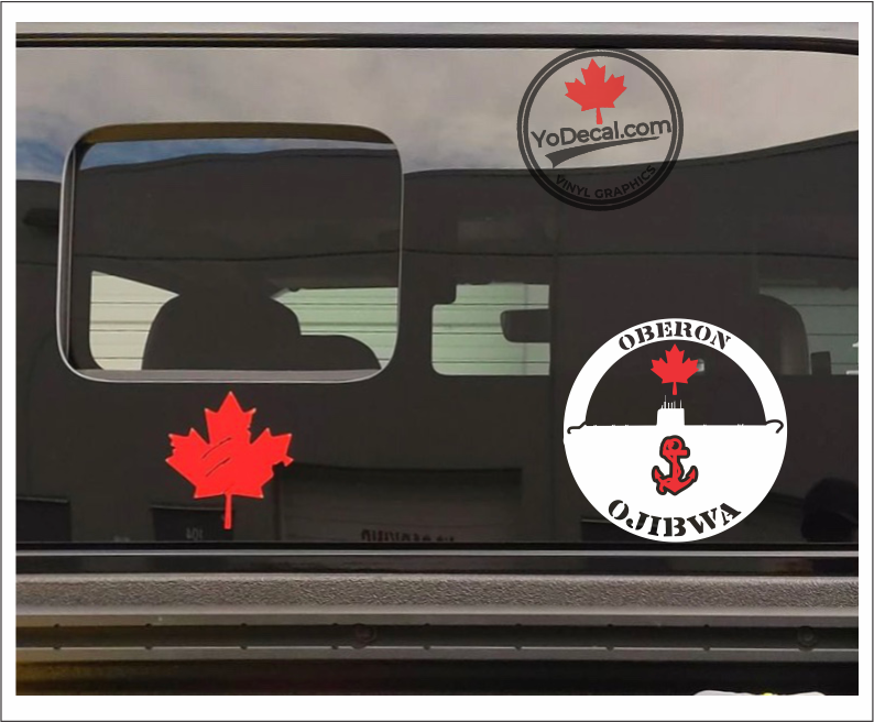 'Oberon Ojibwa Anchor' Vinyl Decal – YoDecal.com