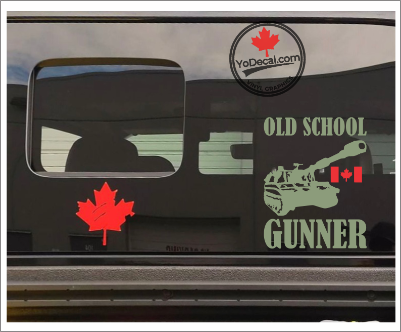 Old School Gunner M109' Premium Vinyl Decal – YoDecal.com
