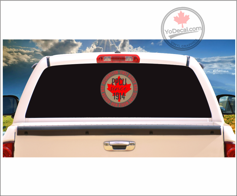 Princess Patricia's Canadian Light Infantry PPCLI Vinyl Decal/ Sticker ...
