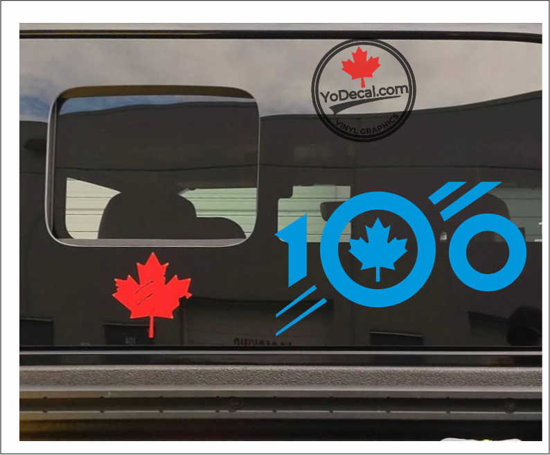 'RCAF 100th Anniversary Official Logo' Vinyl Decal Sticker – YoDecal.com