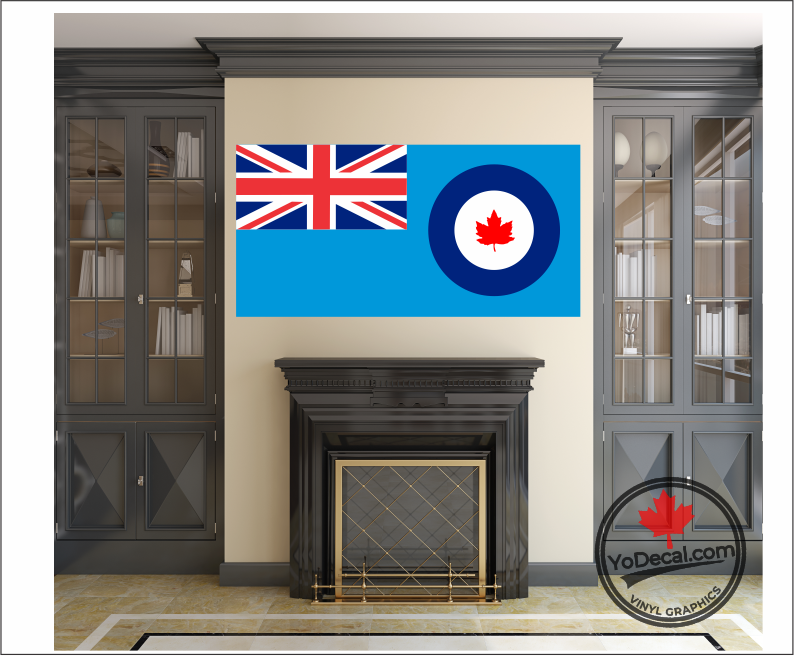 'RCAF Vintage Ensign 1940 Flag' Premium Vinyl Decal / Sticker – YoDecal.com