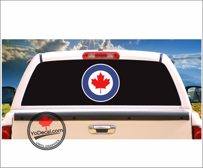 'RCAF Modern Roundel Full Colour' Premium Vinyl Decal / Sticker ...