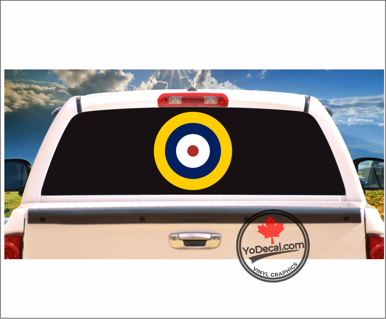 'RCAF Type A-1 Roundel Full Colour' Premium Vinyl Decal / Sticker ...