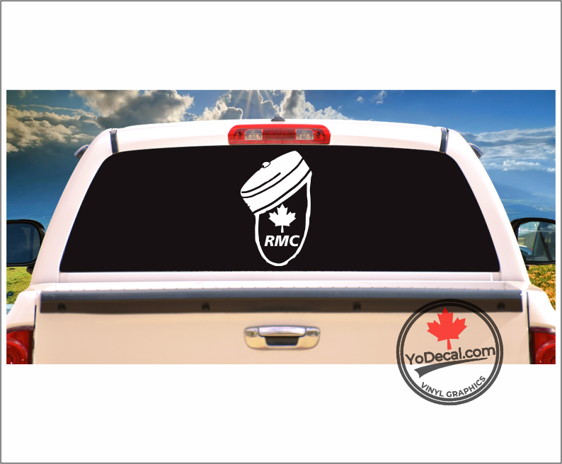 'RMC Pillbox Maple Leaf' Premium Vinyl Decal / Sticker – YoDecal.com