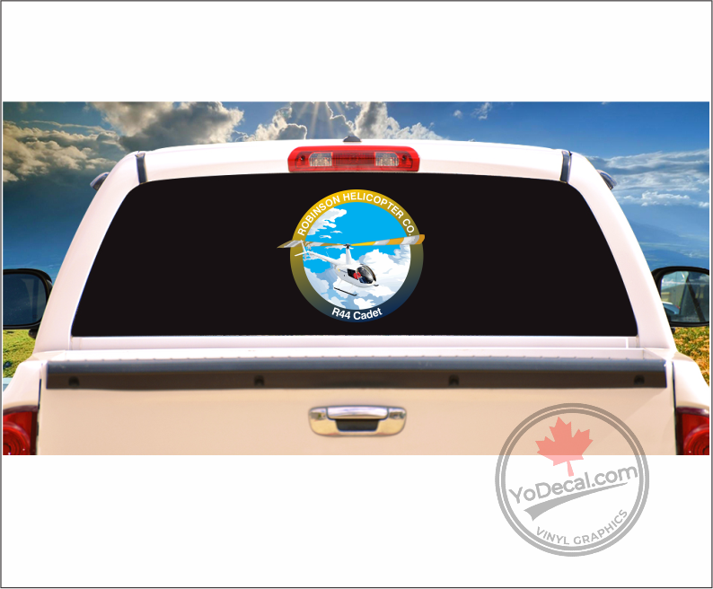 'Robinson Helicopter Company R44 Cadet' Vinyl Decal Sticker – YoDecal.com