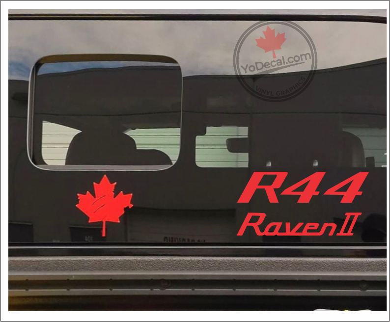 'R44 Raven II Logo' Premium Vinyl Decal / Sticker – YoDecal.com