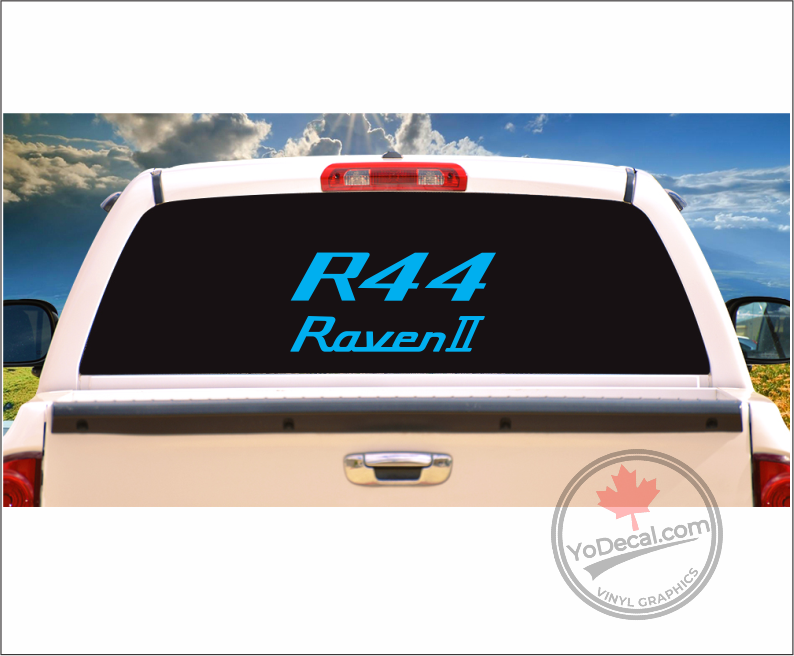 'R44 Raven II Logo' Premium Vinyl Decal / Sticker – YoDecal.com