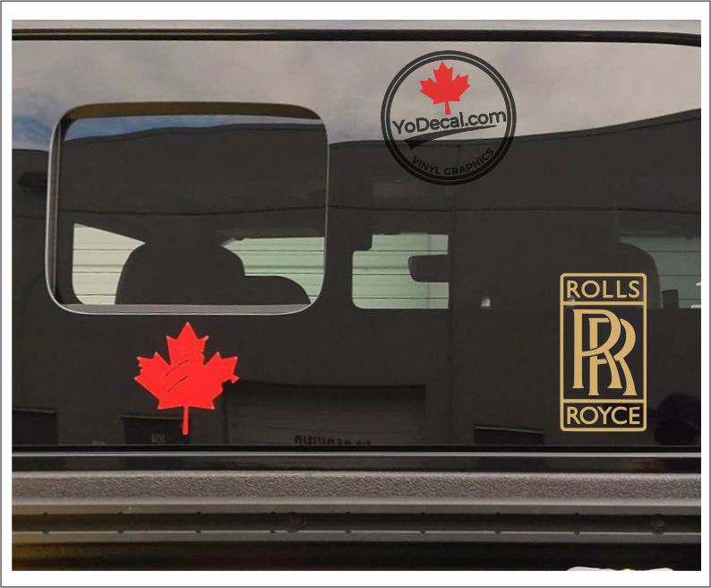 'Rolls Royce Tribute' Premium Vinyl Decal / Sticker – YoDecal.com