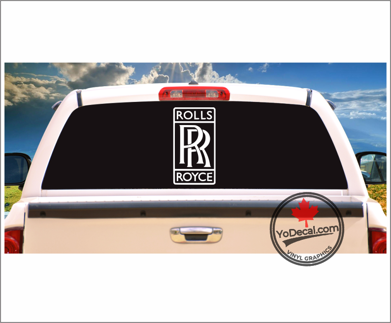 'Rolls Royce Tribute' Premium Vinyl Decal / Sticker – YoDecal.com
