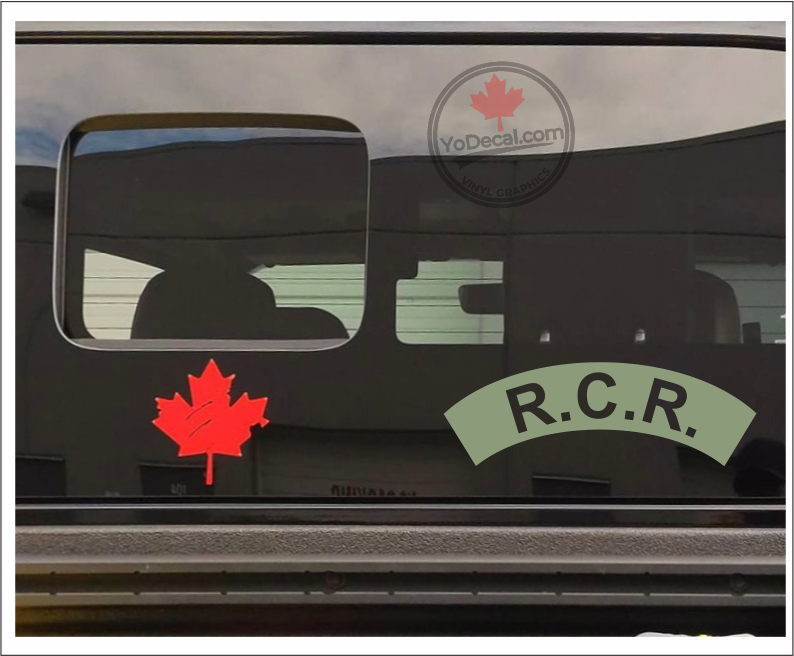 'RCR Shoulder Flash' Premium Vinyl Decal / Sticker – YoDecal.com