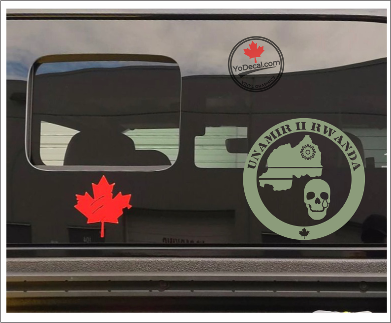 'UNAMIR II Rwanda' Premium Vinyl Decal / Sticker – YoDecal.com