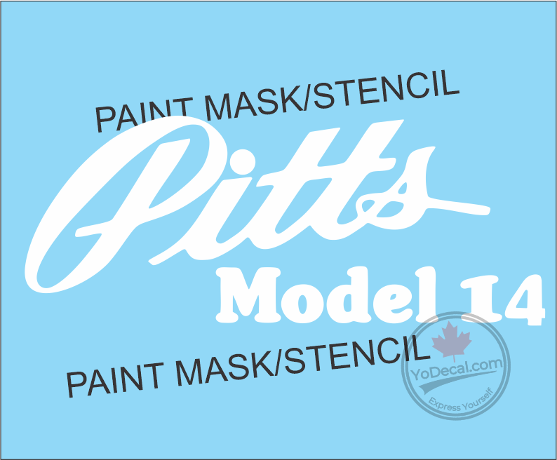 Steen Aero Lab Inc Pitts Model 14 Tribute Vinyl Decal Sticker – YoDecal.com