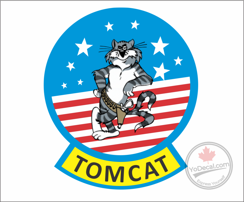 'Top Gun Maverick F-14 Tomcat' Premium Vinyl Decal / Sticker – YoDecal.com