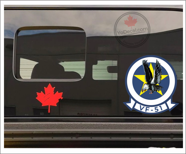 'Top Gun Maverick Fighting Fifty First VF-51' Premium Vinyl Decal / St ...