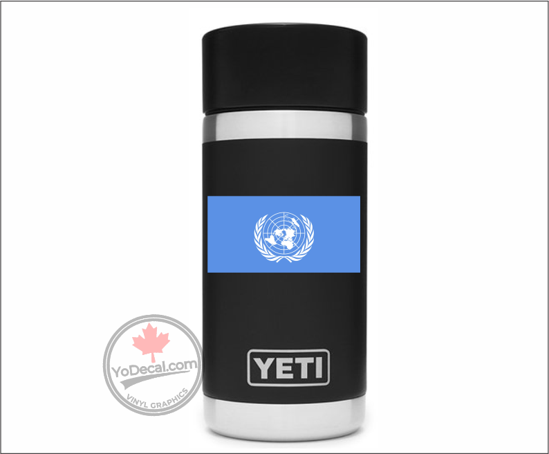 'UN (United Nations) Flag' Premium Vinyl Decal Sticker – YoDecal.com