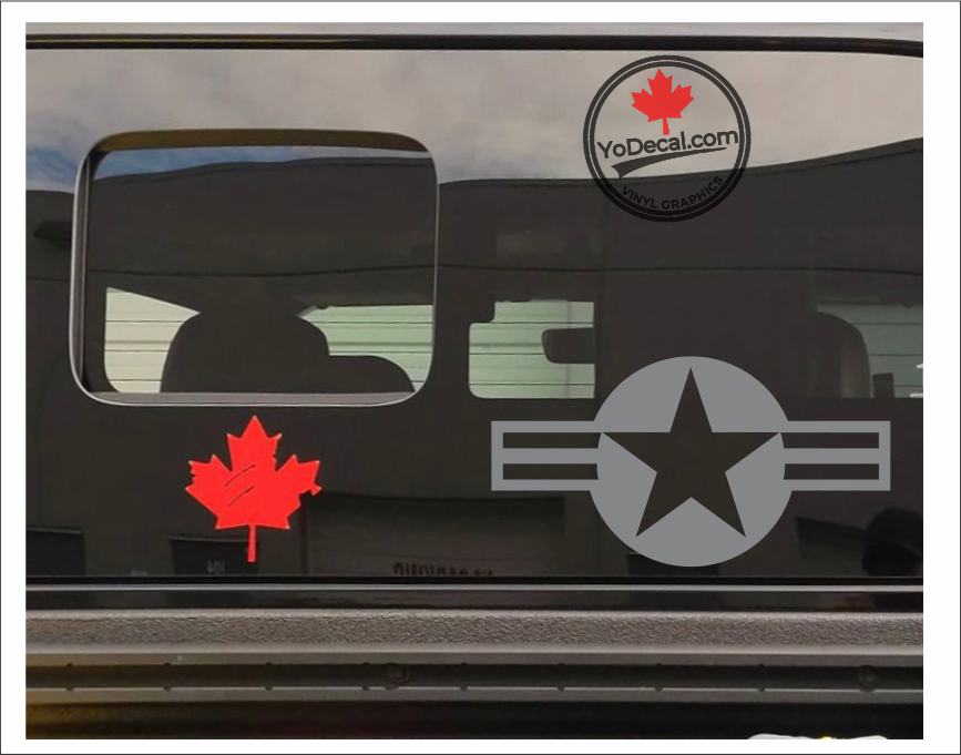 'USAF Common Low Visibility Roundel' Premium Vinyl Decal Sticker ...