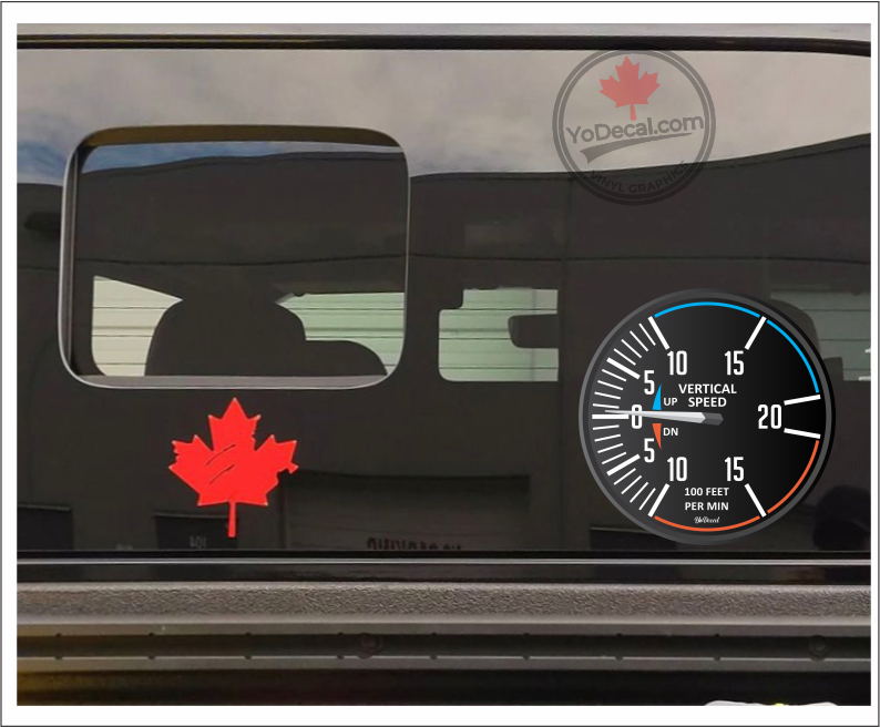 'Vertical Speed Indicator Flight Instrument' Vinyl Decal / Sticker ...